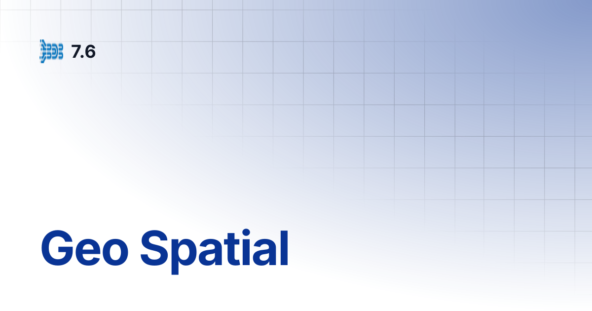 Geo Spatial | 7.6