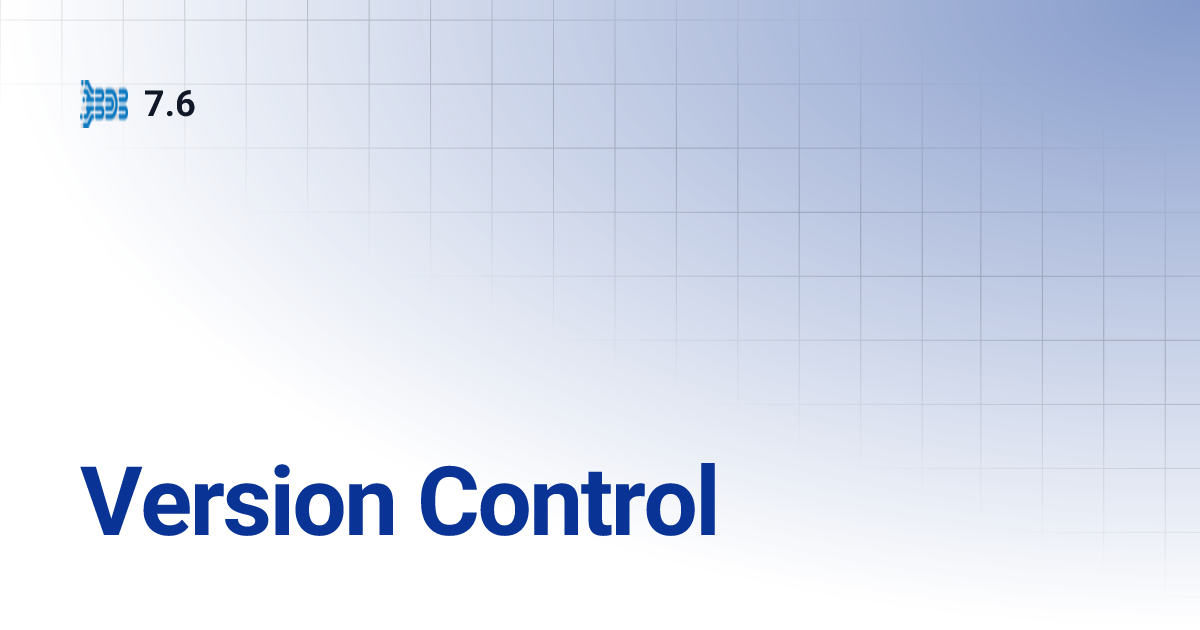 Version Control | 7.6