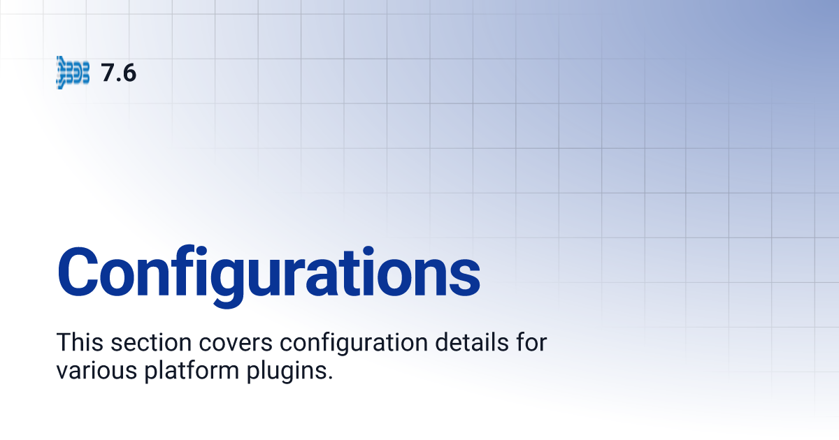 Configurations | 7.6