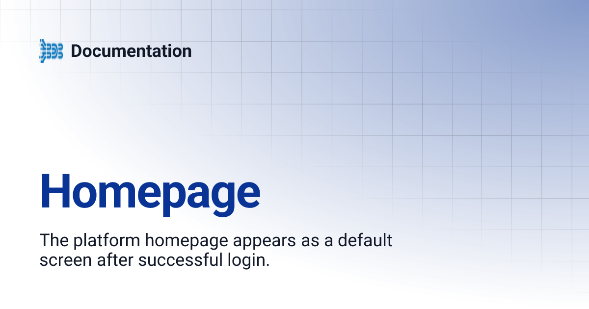 Homepage | Documentation