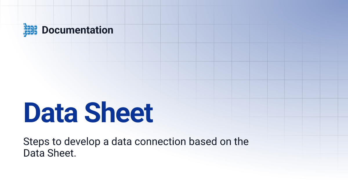 Data Sheet | Documentation