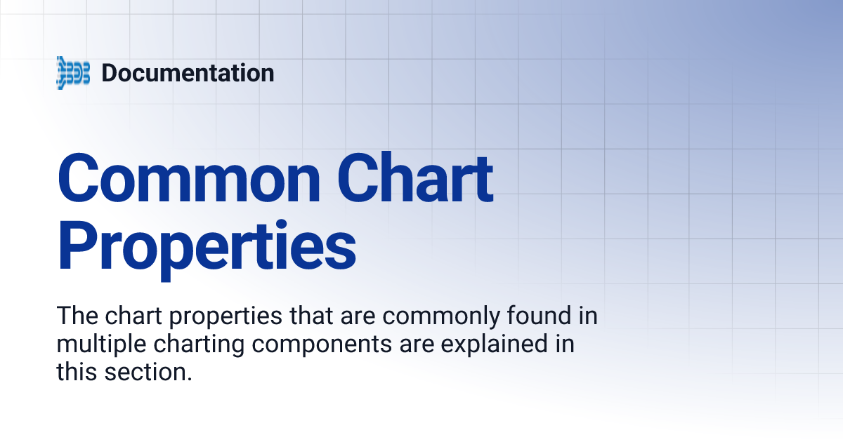 Common Chart Properties | Documentation