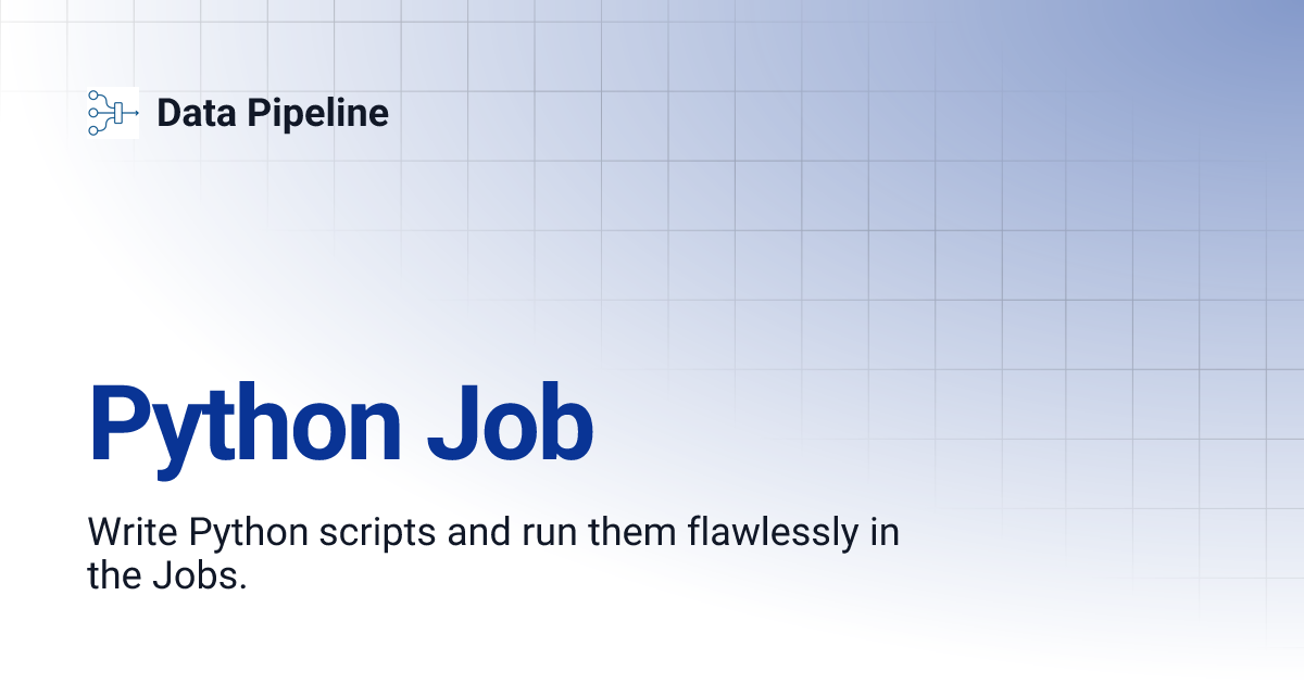 Python Job | Data Pipeline