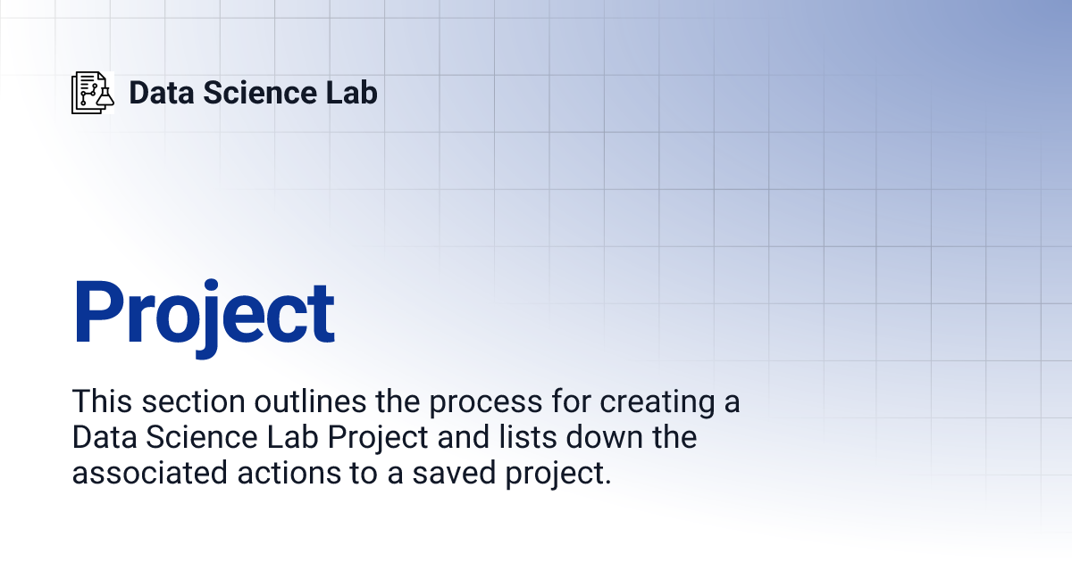 Project | Data Science Lab
