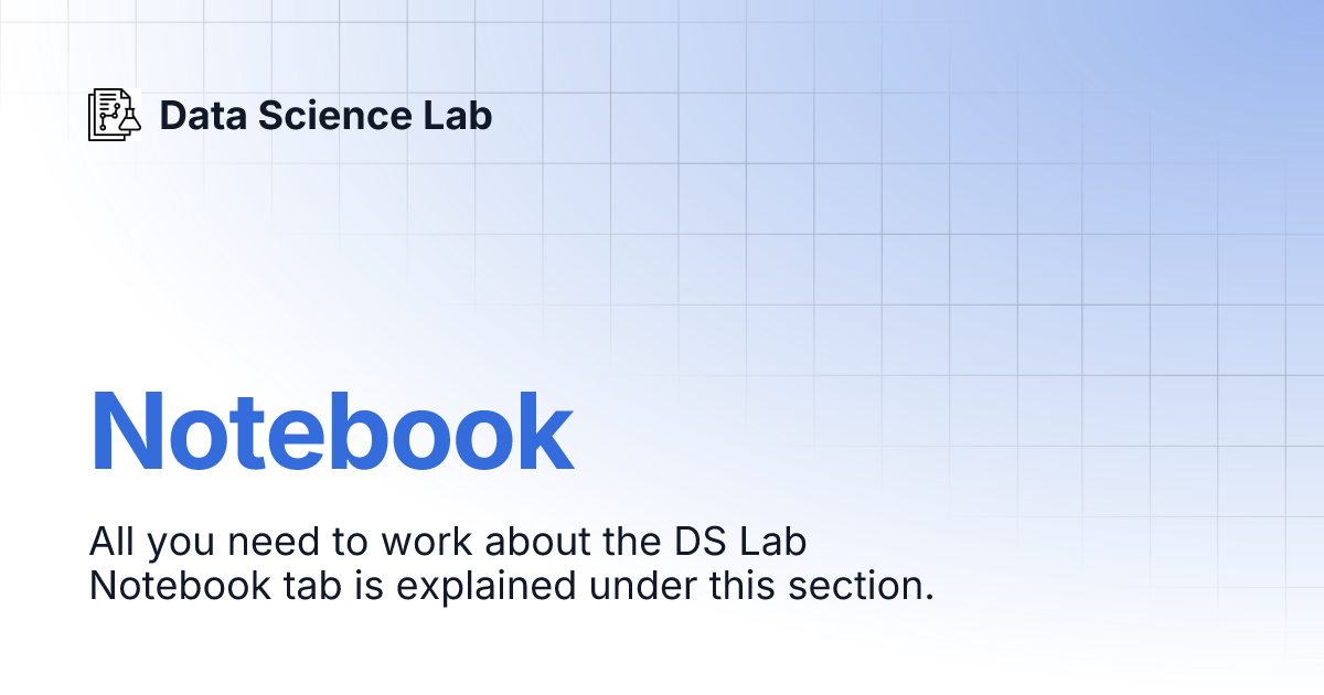 Notebook Data Science Lab 3305