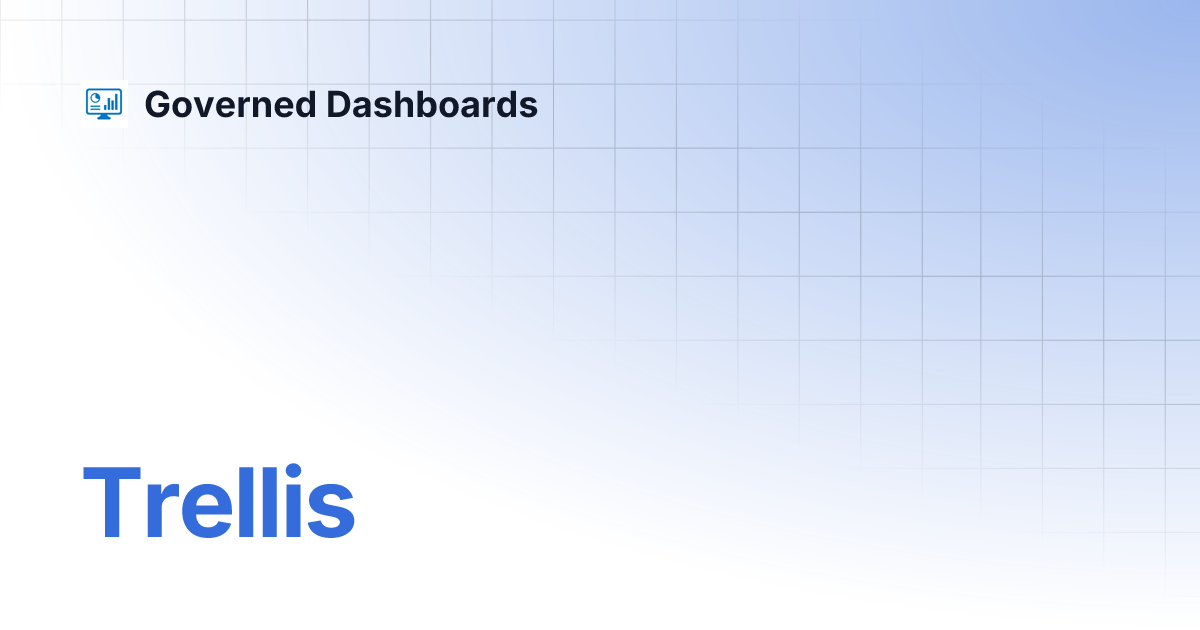 Trellis | Governed Dashboards